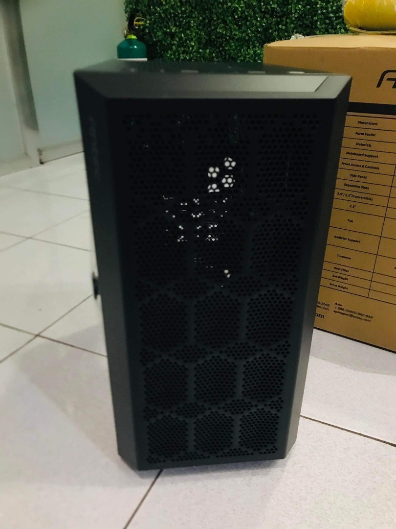Antec NX200M Mini Tower MI-ATX Tempered Glass PC Casing Case, Computers ...
