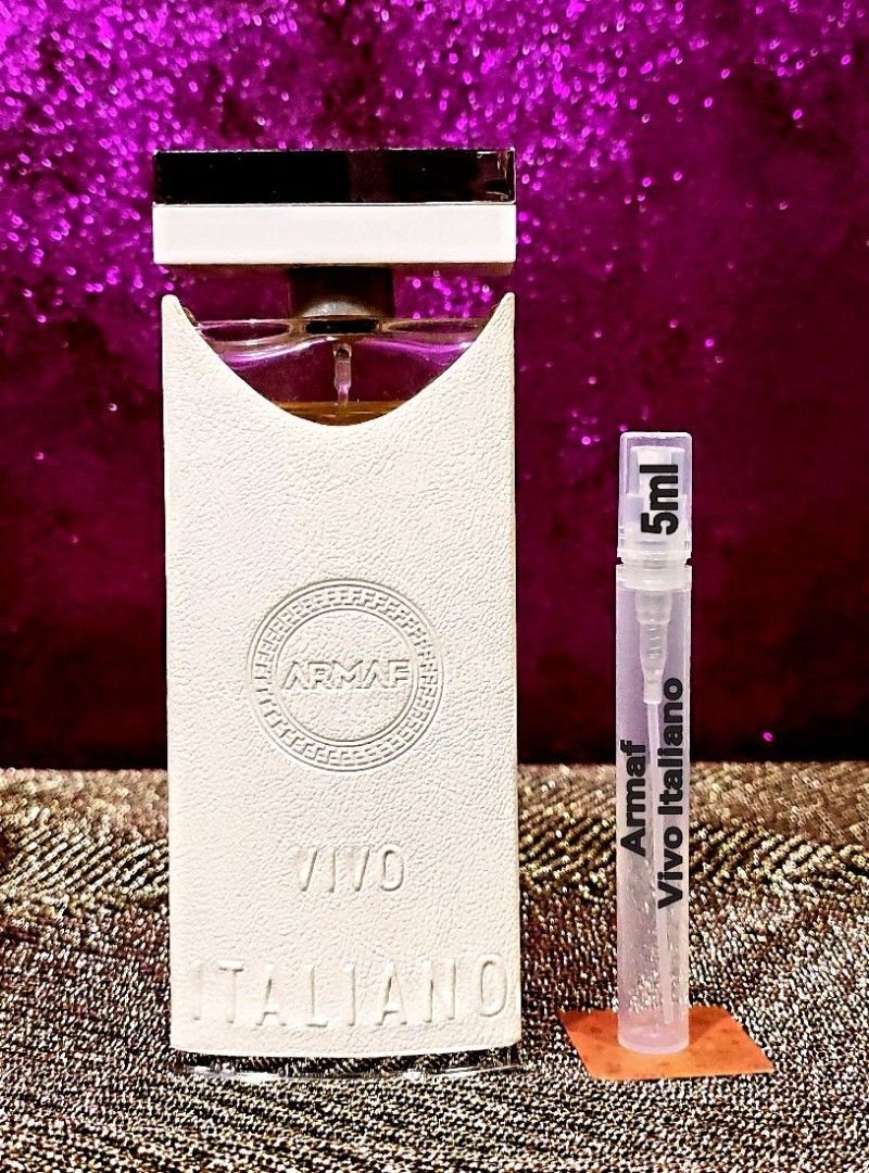 Armaf Vivo Italiano 2ml perfume decant sample, Beauty & Personal Care ...