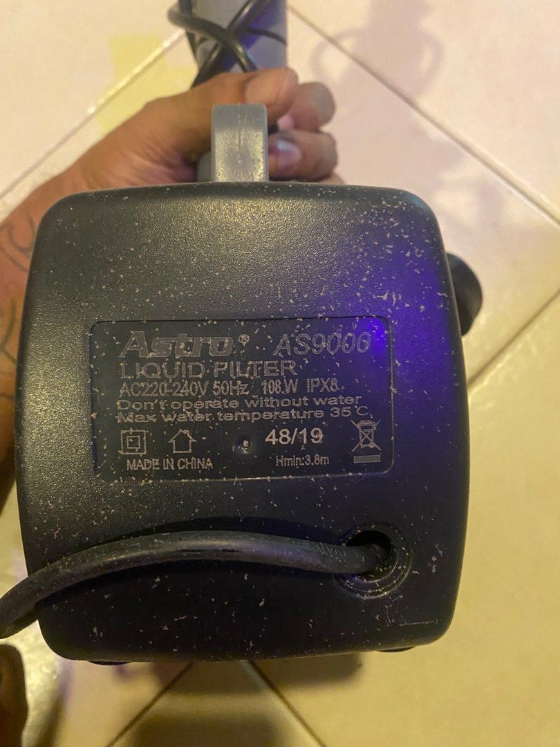 Astro 9000 pump, Pet Supplies, Homes & Other Pet Accessories on Carousell