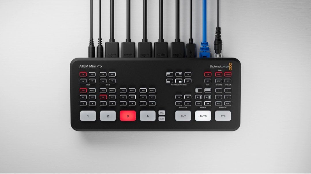 Atem Mini Video Switcher & Live Stream, Computers & Tech, Parts ...