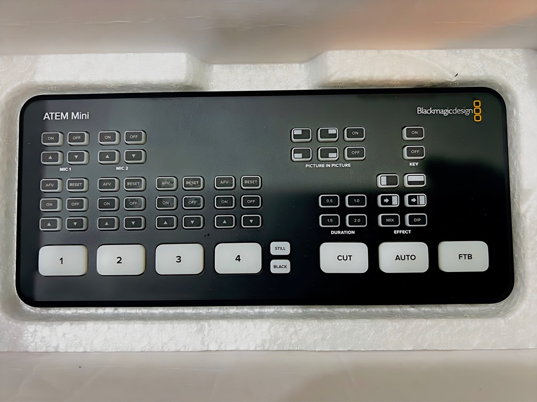 Atem Mini Video Switcher & Live Stream, Computers & Tech, Parts ...