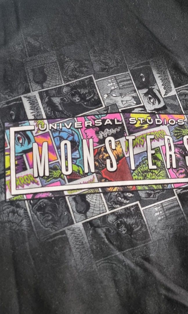 Auth Universal Studios Monsters Official Merch Hoodie Jacket Full ...