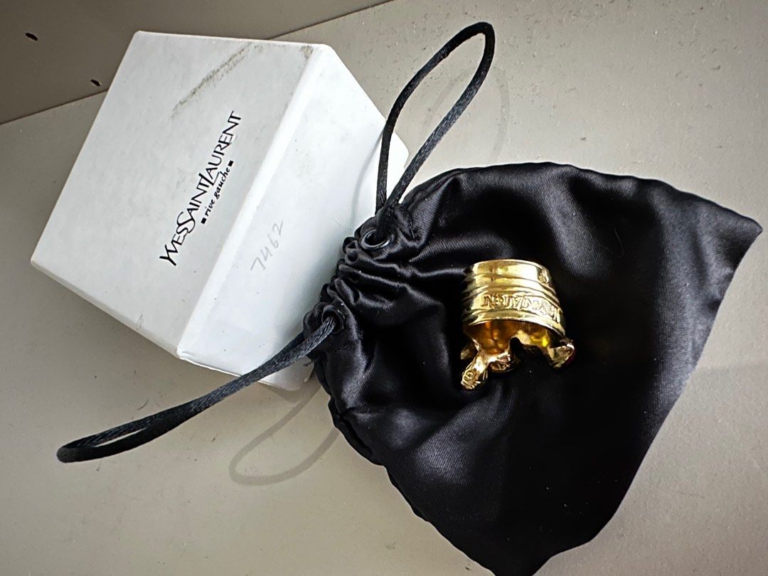 Authentic YSL Arty Ring, Women's Fashion, Jewelry & Organisers, Rings ...