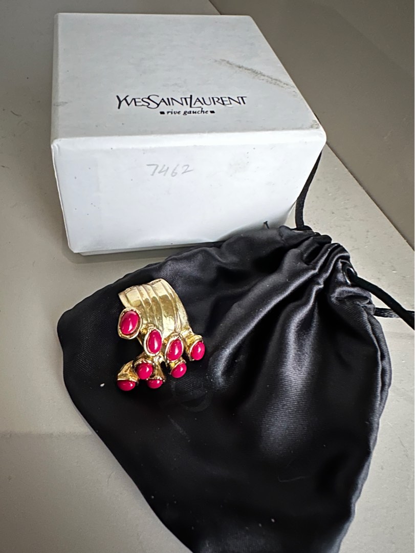 Authentic YSL Arty Ring, Women's Fashion, Jewelry & Organisers, Rings ...