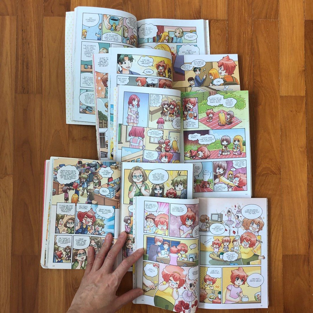 (B) Candy Gem Candy Jem series comics English manga for kids girls ...