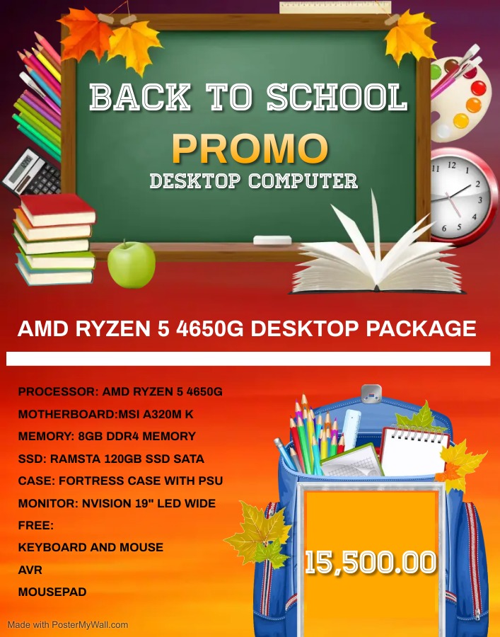 BACK TO SCHOOL DESKTOP COMPUTER PACKAGE on Carousell