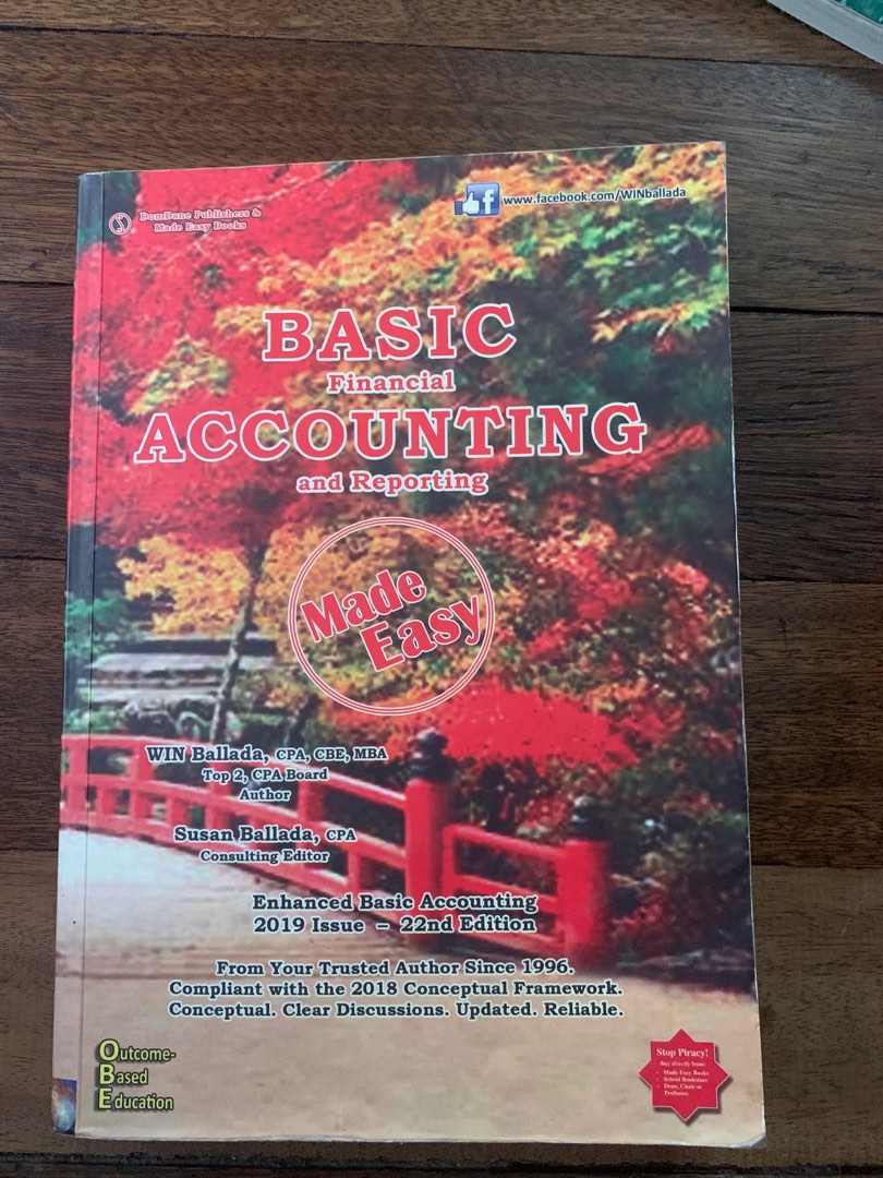 Basic Accounting Book on Carousell