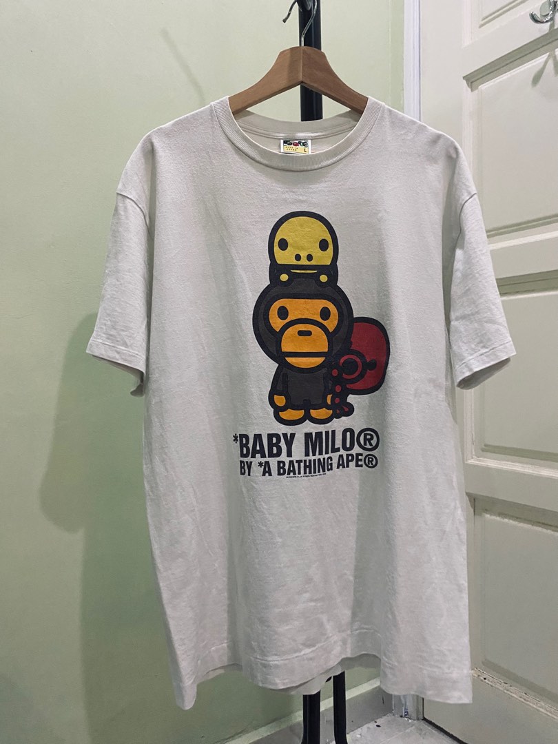 Bathing Ape Bape Baby Milo, Men's Fashion, Tops & Sets, Tshirts & Polo ...