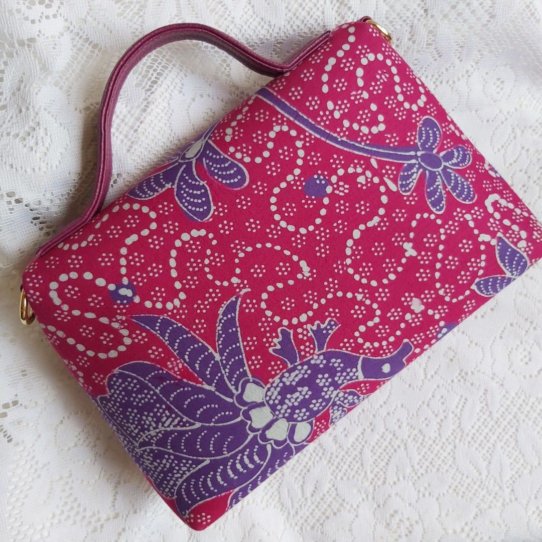 Batik Sling Bag, Women's Fashion, Bags & Wallets, Cross-body Bags on ...