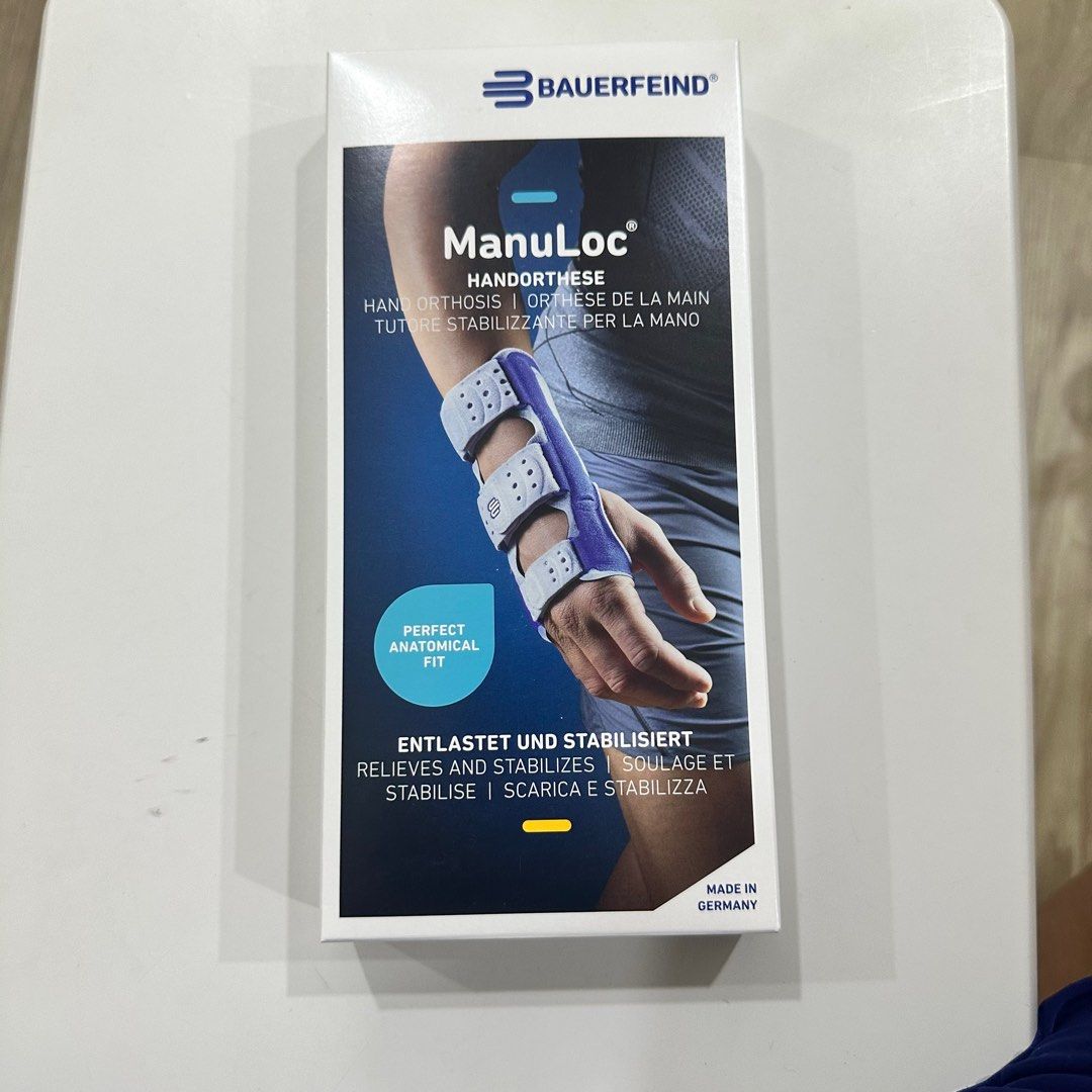 Bauerfeind Anti-Manuloc Wrist Splint Wrist Joint Fixing Support, Health ...