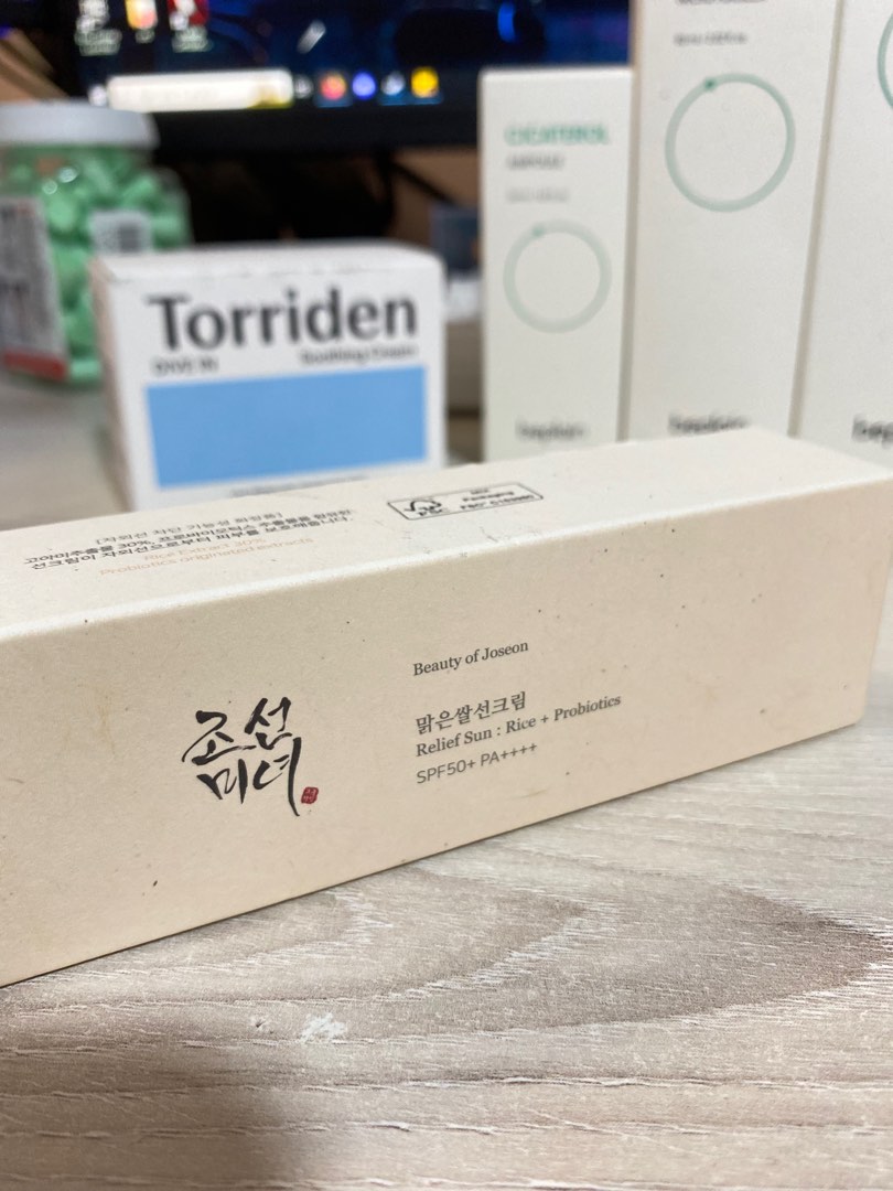 Beauty of Joseon BOJ Relief Sun: Rice + Probiotics Sunscreen/Suncream ...
