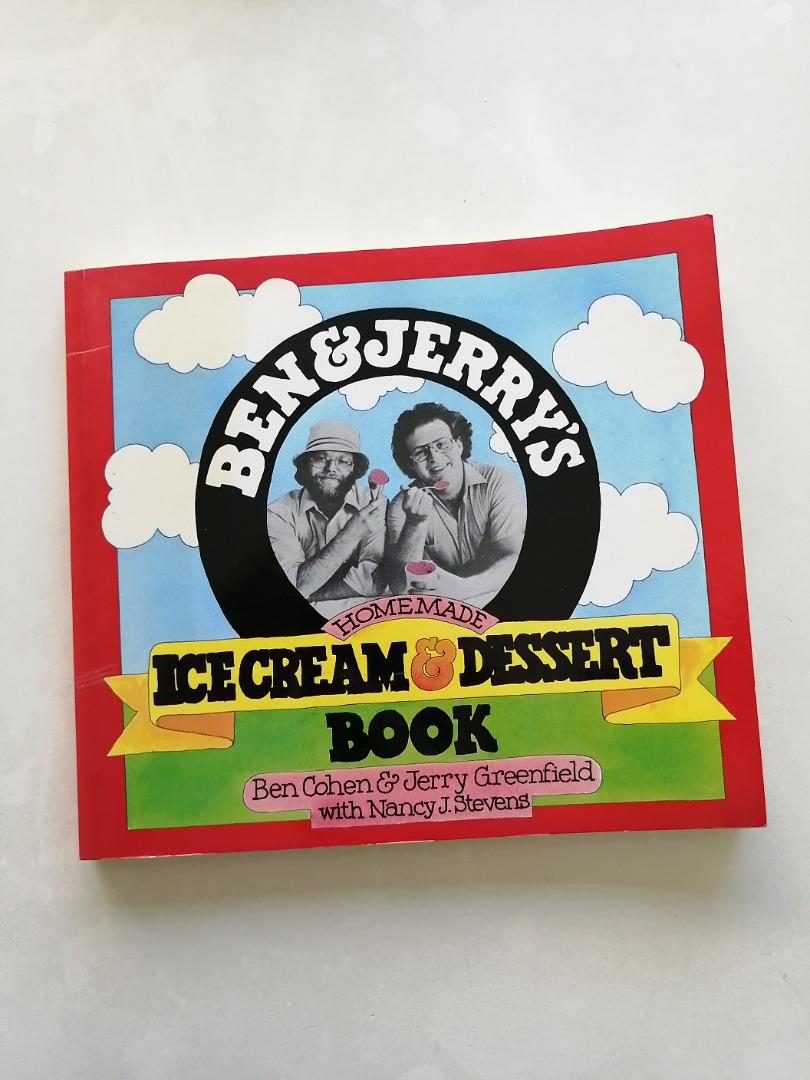 Ben & Jerry's Ice Cream & Dessert Book, Hobbies & Toys, Memorabilia ...