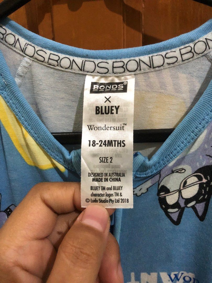 Bonds x bluey 12-18bln, Bayi & Anak, Baju Bayi di Carousell