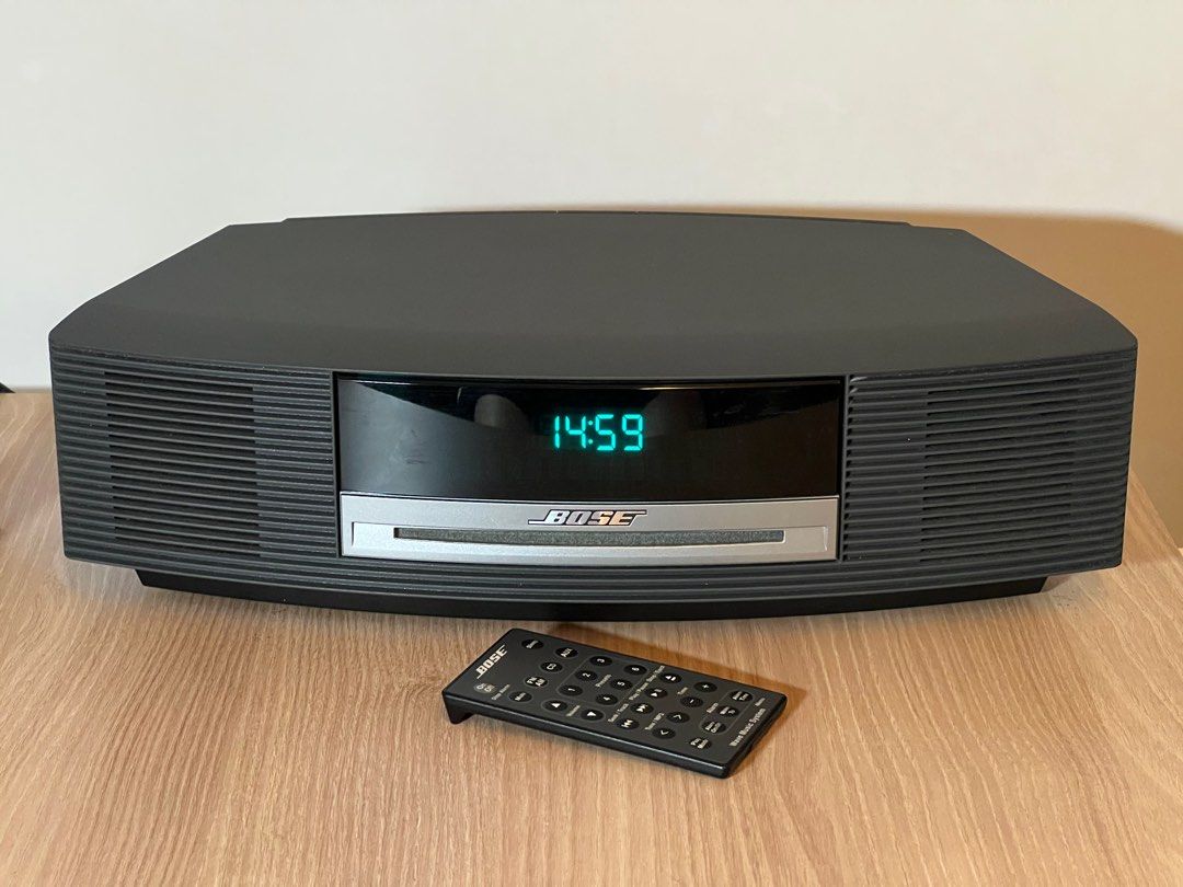 Bose Wave Music System With Bose Bluetooth Adapter Audio Soundbars