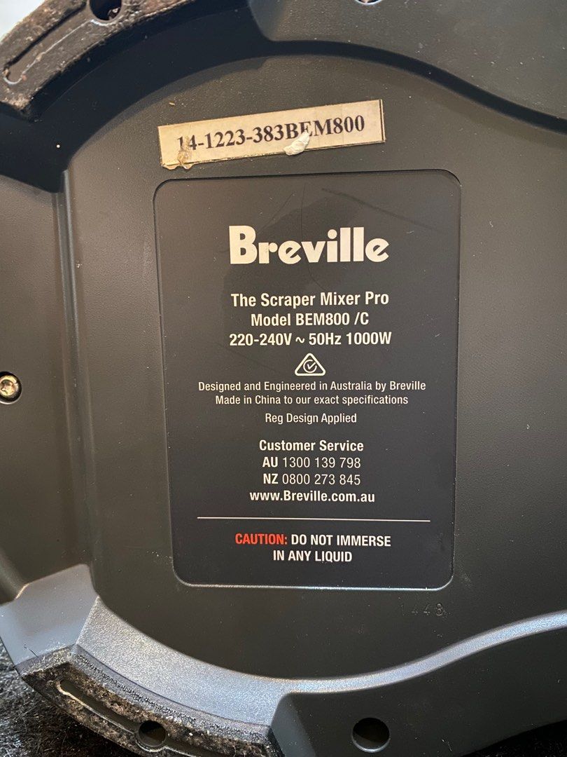 BREVILLE Mixer The Bakery Boss on Carousell