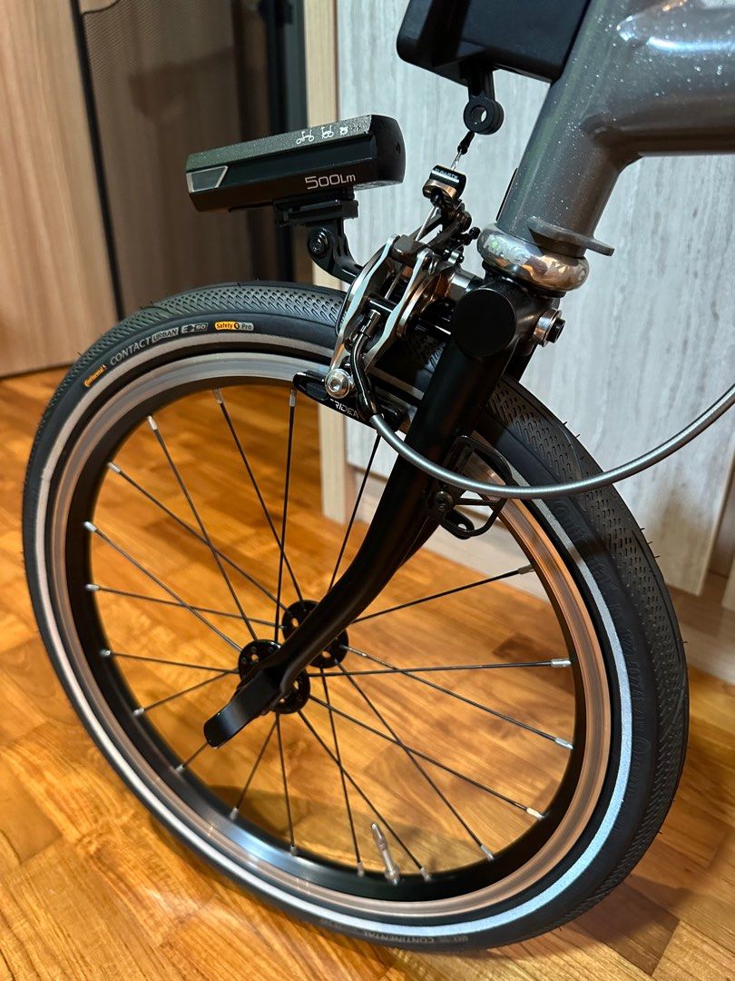 Brompton P Line w multiple upgrades, Sports Equipment, Bicycles & Parts ...