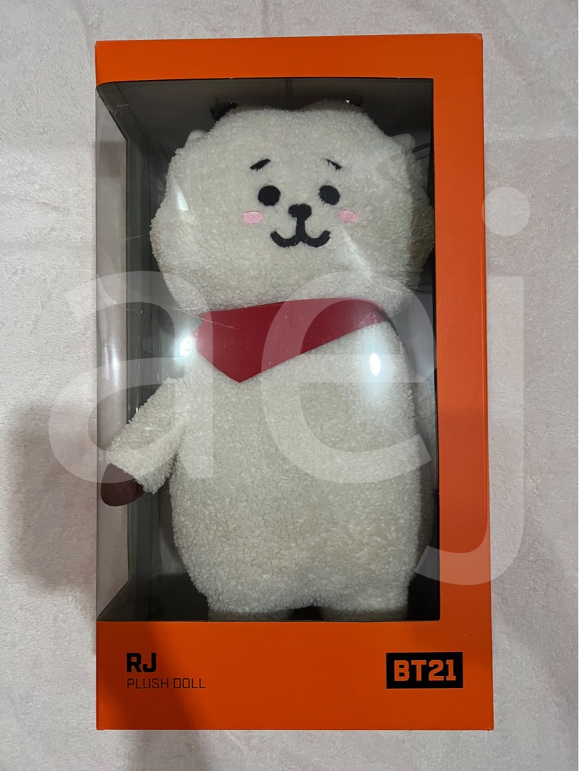 BT21 RJ Jumbo Standing Doll, Hobbies & Toys, Collectibles & Memorabilia ...
