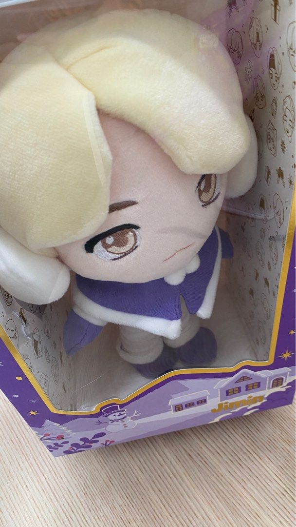 BTS POP-UP Store Jimin TinyTAN 2020 Holiday Ver Plush Toy, Hobbies ...