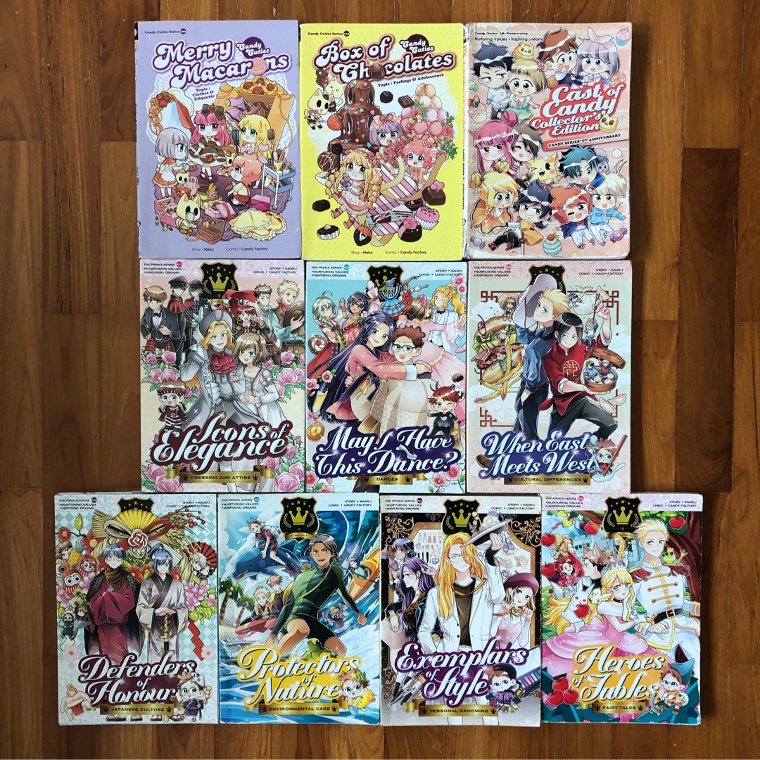 (C) Candy Gem Candy Jem Candy Cuties The Prince series comics English ...