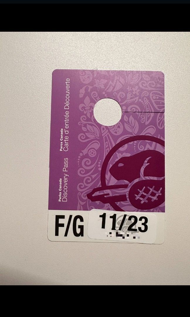 Canada National Park Pass (discovery pass), Tickets & Vouchers, Flights ...