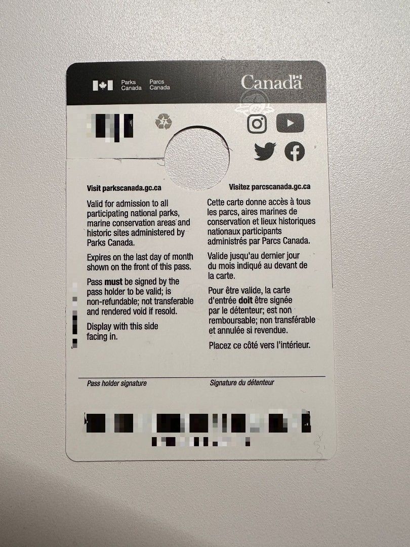 Canada National Park Pass (discovery pass), Tickets & Vouchers, Flights ...