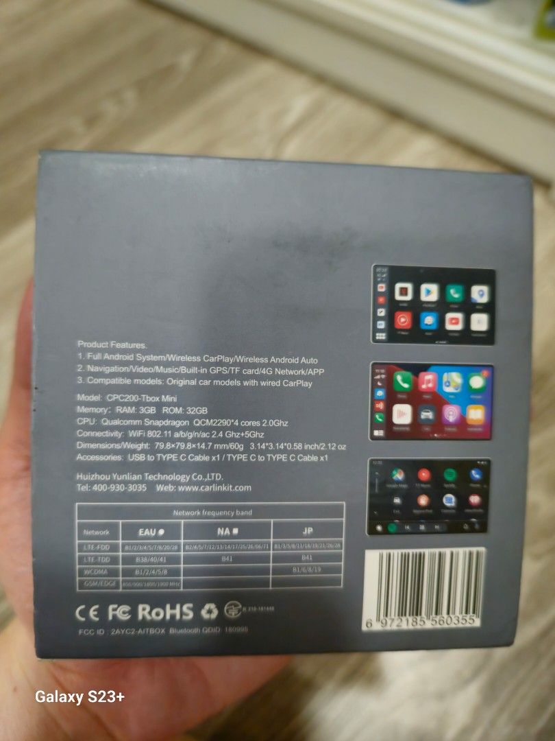 Carlin Kit(CPC200- TBox mini) 3gb Ram + 32gb Rom, Auto Accessories on ...