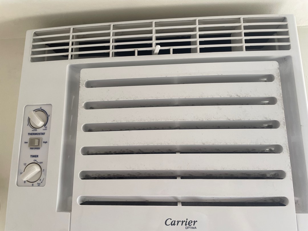 Carrier Optima Window-Type Aircon 1HP (Non-inverter), TV & Home ...