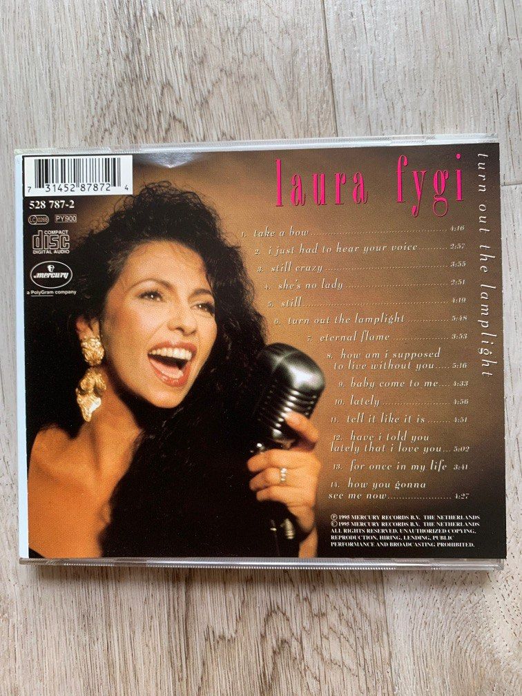 Cd - Laura Fygi ~ Turn Out The Lamplight (Made in Germany), Hobbies ...