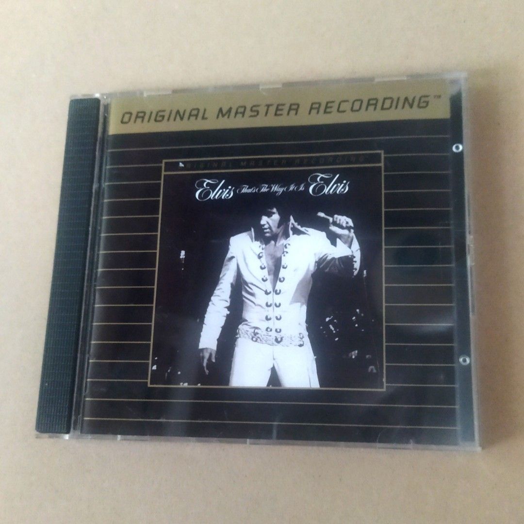 CD MoFi Elvis Presley - That's the way it is. MOBILE FIDELITY USA ...