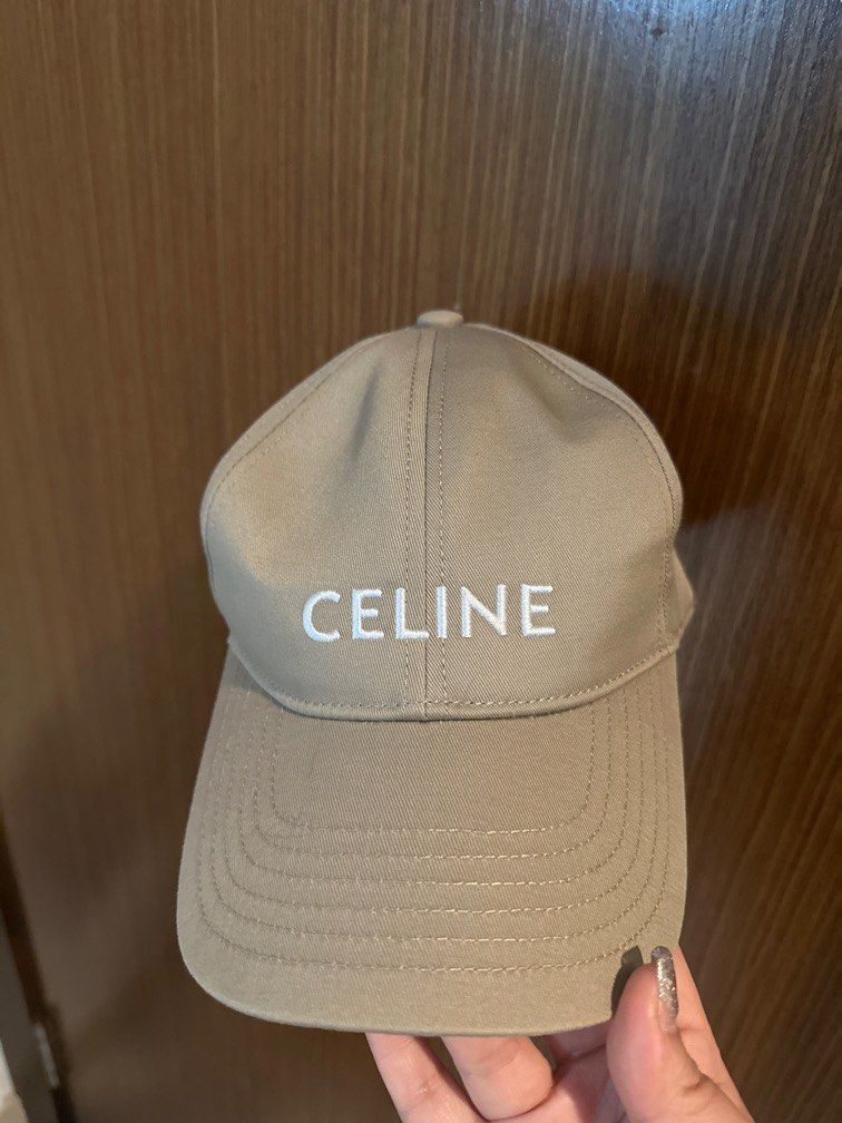 Celine Cotton base ball cap, Men's Fashion, Watches & Accessories, Caps ...