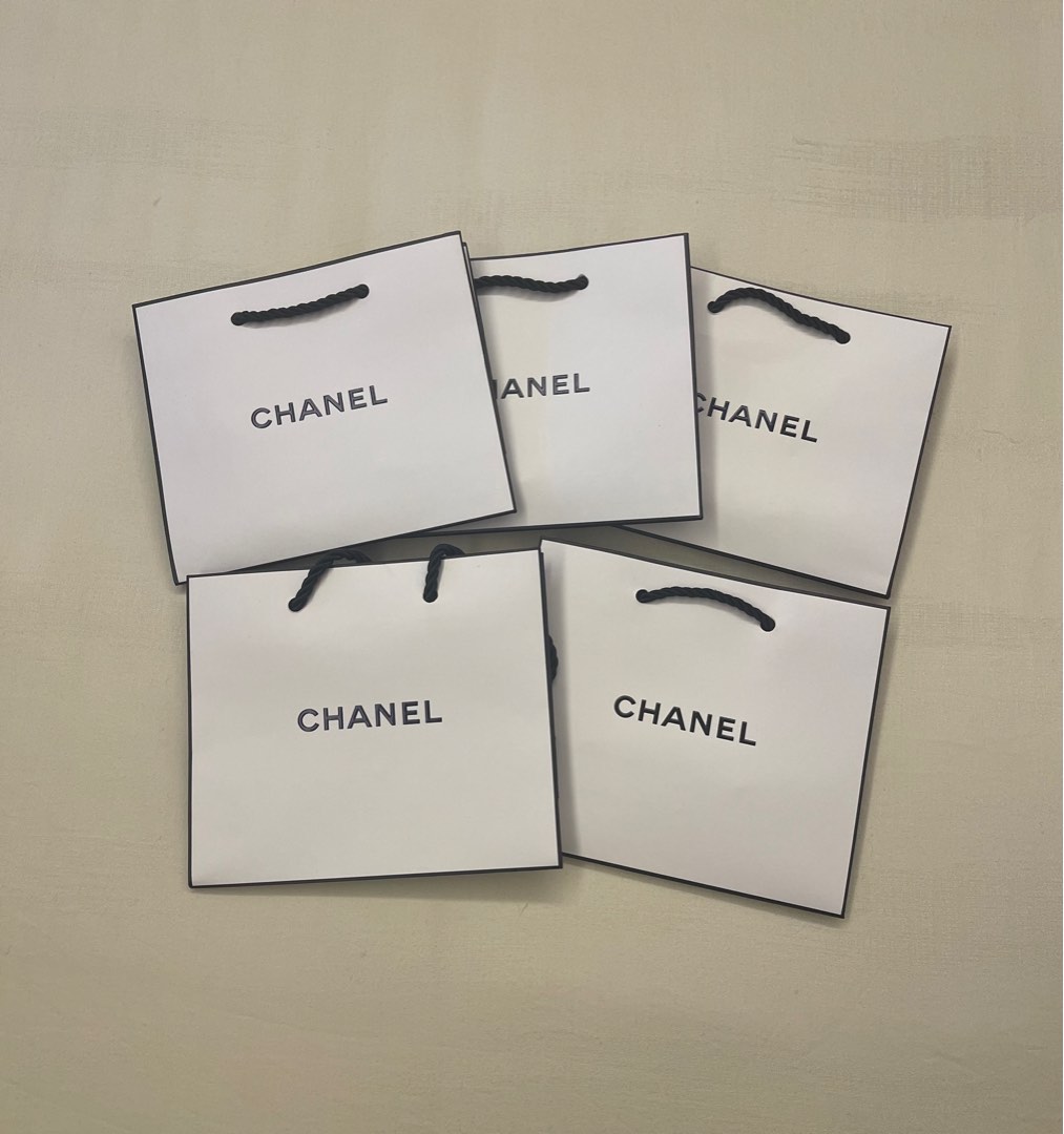 Chanel Paper Bags, Luxury, Accessories on Carousell