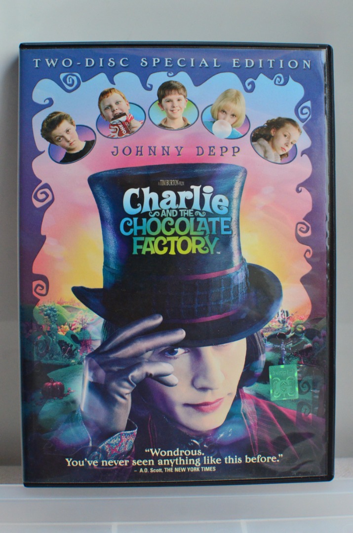 CHARLIE AND THE CHOCOLATE FACTORY 2-DISC SPECIAL EDITION - ORIGINAL DVD ...
