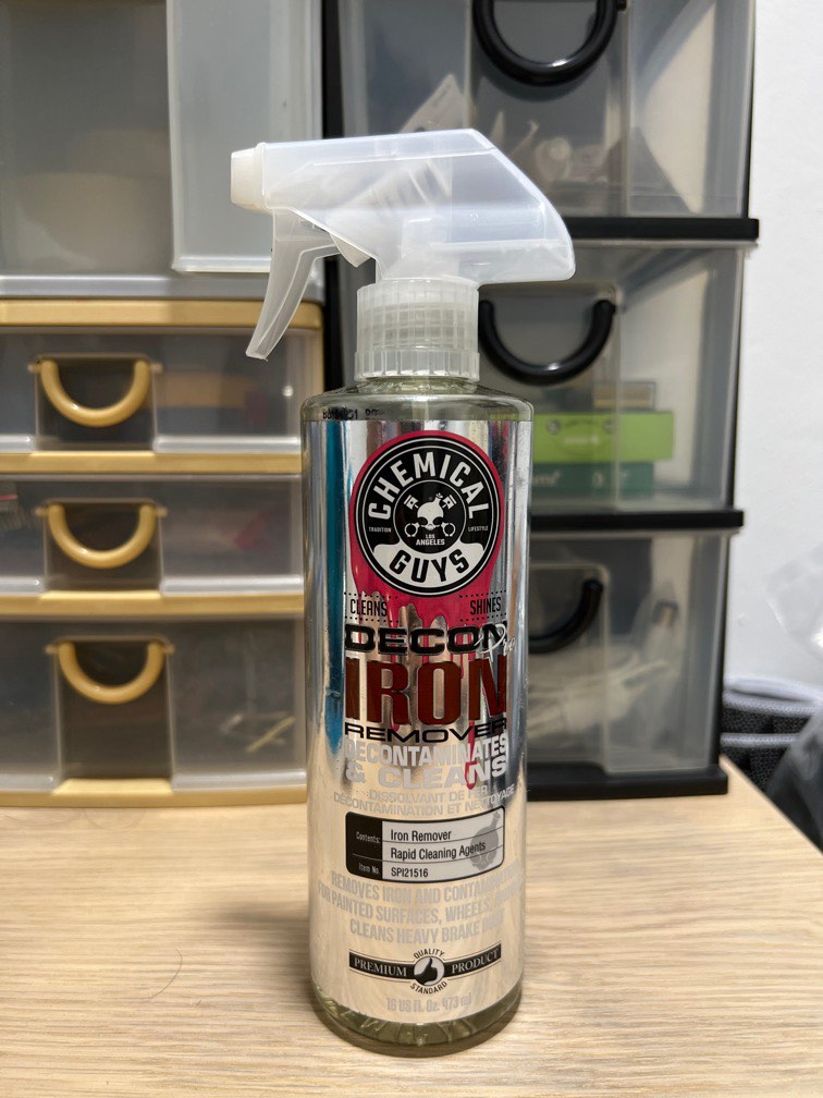 Chemical Guys Decon Pro Iron Remover, Car Accessories, Accessories on ...