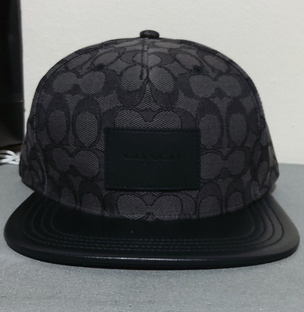 Coach brim hat, Men's Fashion, Watches & Accessories, Caps & Hats on ...
