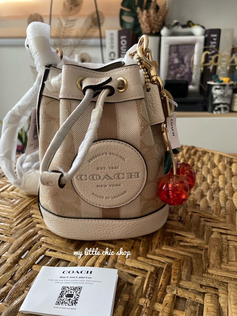 coach mini dempsey bucket on Carousell