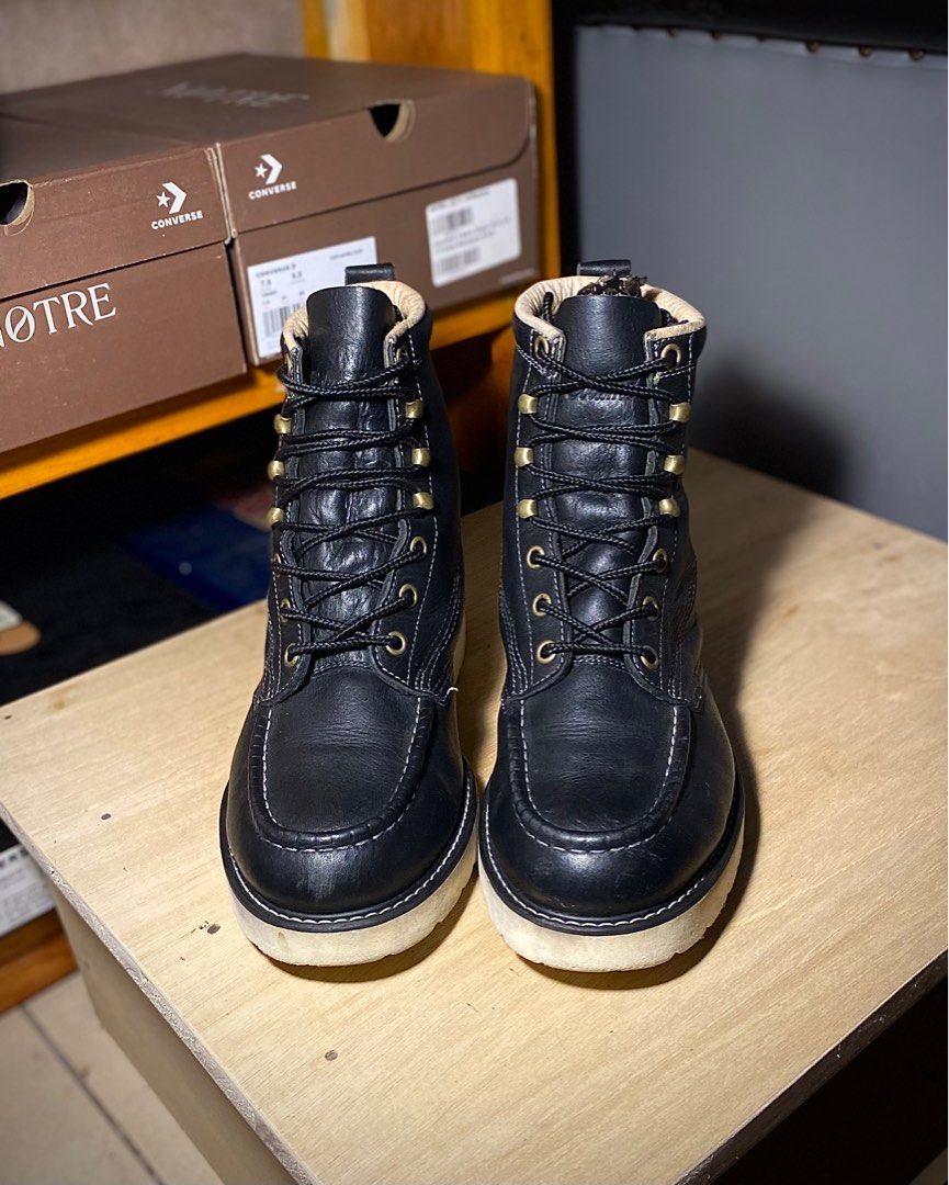 Columbus Moc toe storm black | redwing 1907 thorogood 1957 grant stone ...