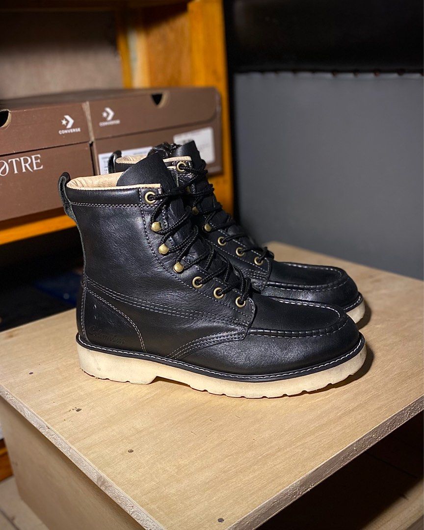 Columbus Moc toe storm black | redwing 1907 thorogood 1957 grant stone ...