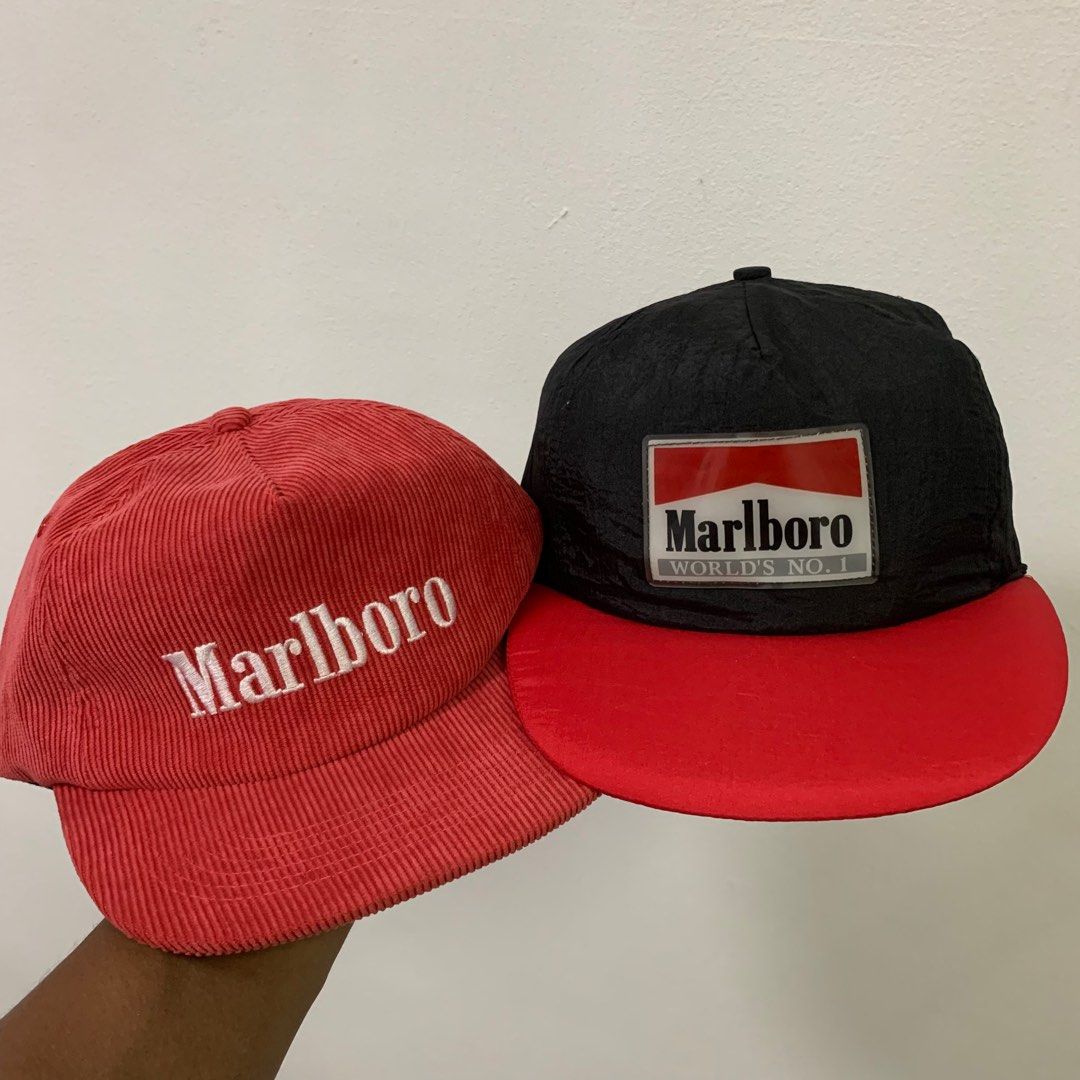 combo marlboro cap vintage, Hobbies & Toys, Collectibles & Memorabilia ...