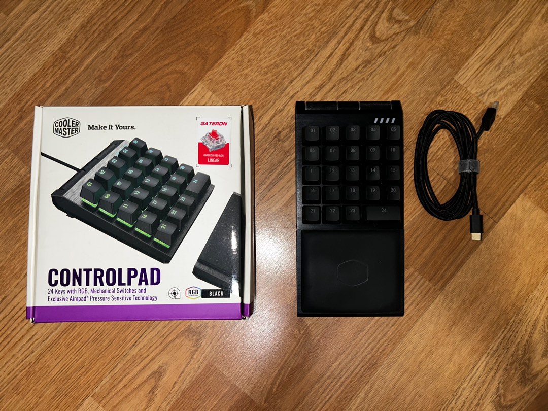 Cooler Master ControlPad, Computers & Tech, Parts & Accessories, Computer Keyboard on Carousell