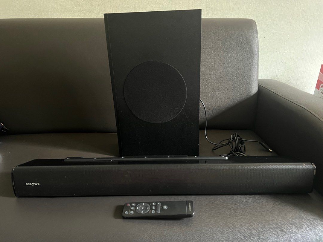 Creative Stage V2 Sound bar with Sub woofer, Audio, Soundbars, Speakers ...