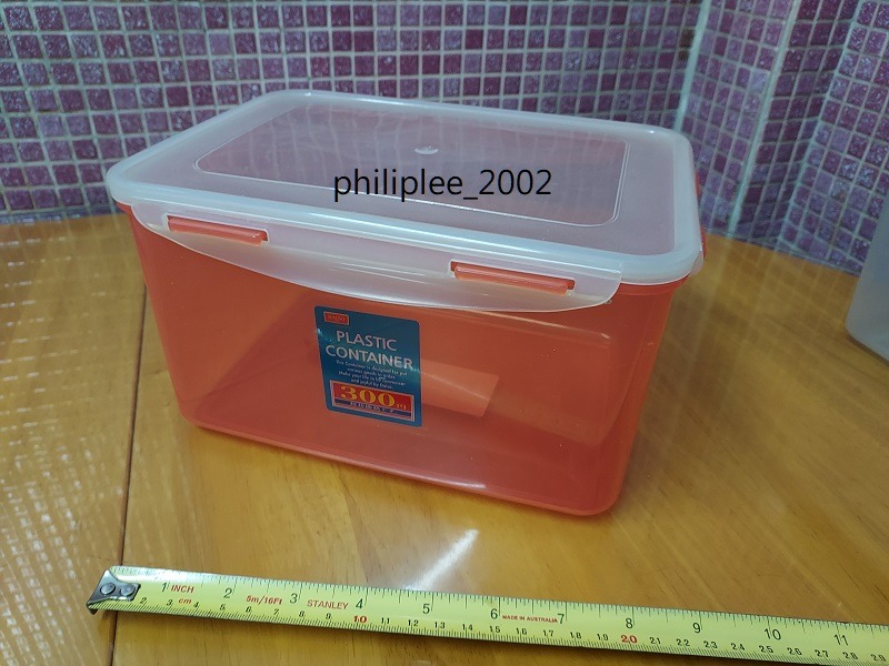 DAISO Plastic Container收納箱 收納盒 Storage Box, 傢俬＆家居, 其他, 收納箱及袋 - Carousell