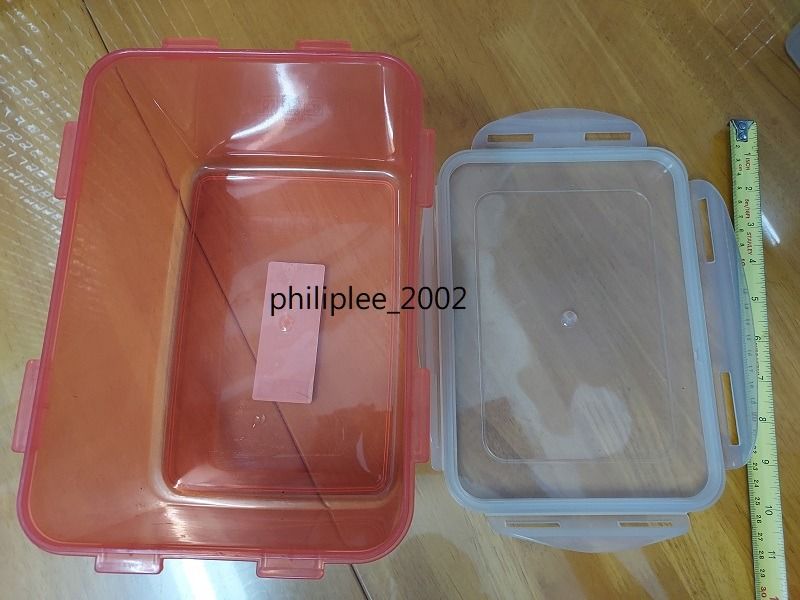 DAISO Plastic Container收納箱 收納盒 Storage Box, 傢俬＆家居, 其他, 收納箱及袋 - Carousell