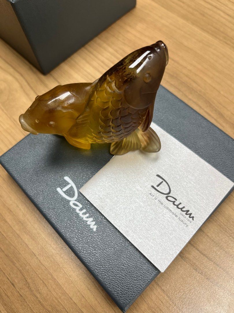 Daum Crystal Fish, Furniture & Home Living, Home Decor, Other Home ...