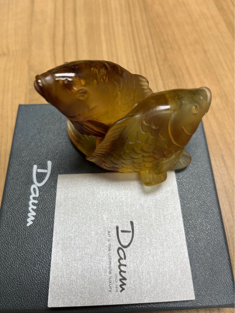 Daum Crystal Fish, Furniture & Home Living, Home Decor, Other Home ...