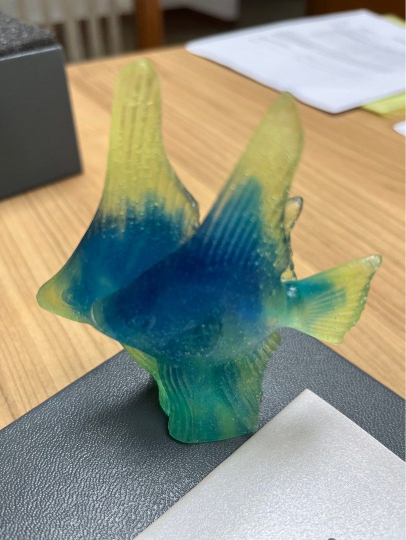 Daum Crystal Fish, Furniture & Home Living, Home Decor, Other Home ...