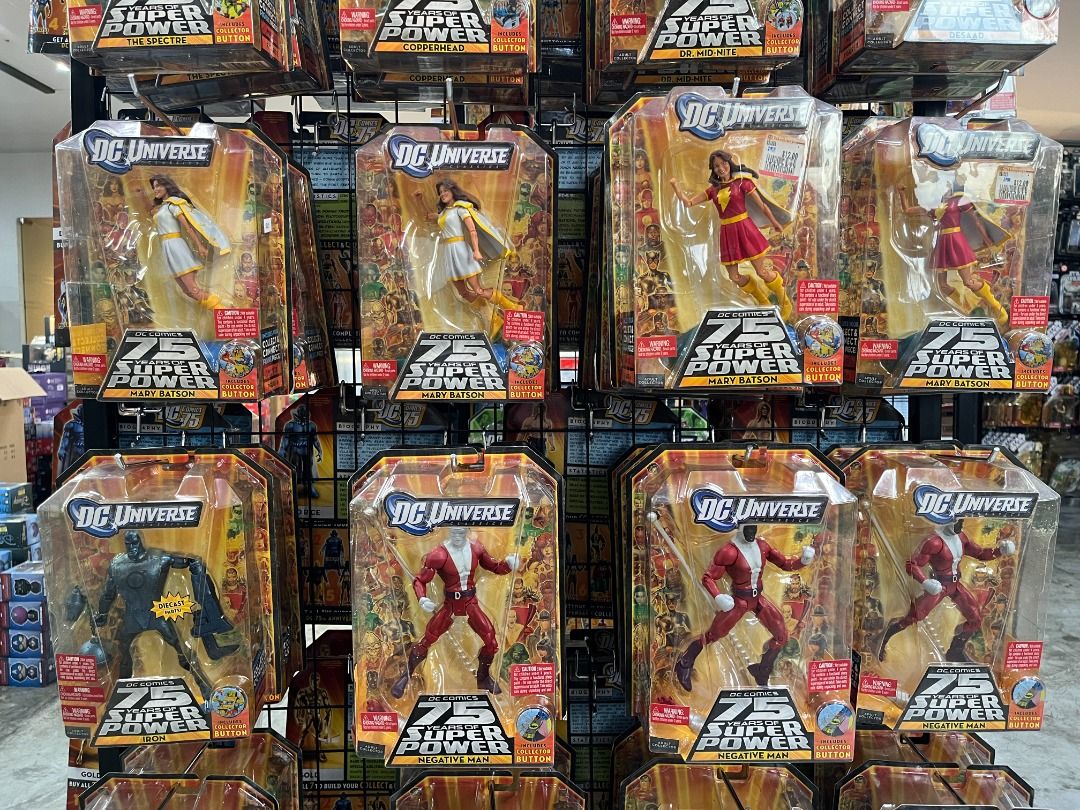 DC Universe 75 Years Eclipso spectre copperhead mid nite desaad mary ...