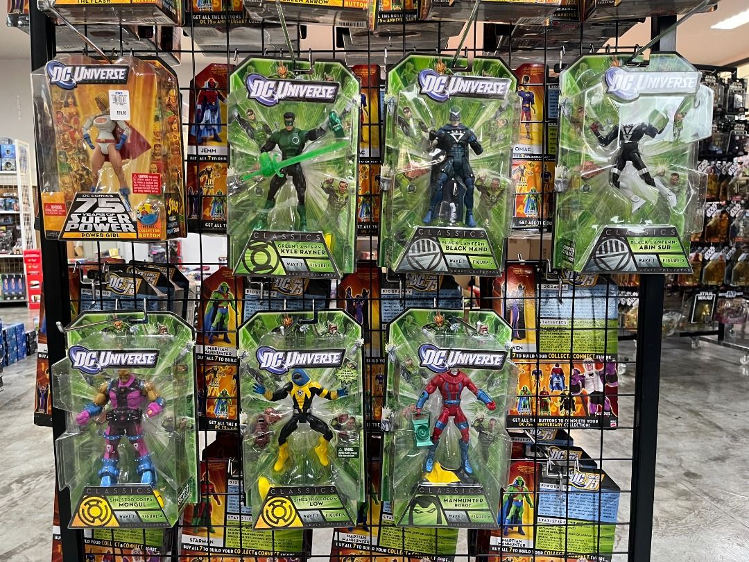 DC Universe Classics Green Arrow Sinestro the flash reverse lantern ...