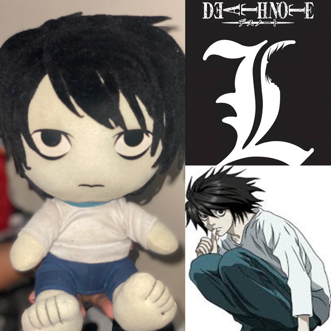 Death Note - L Plush Stuffed Toy Anime Doll on Carousell