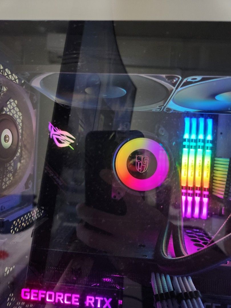 Deepcool Castle 240Rgb V2 Aio Cooler, Computers & Tech, Parts ...