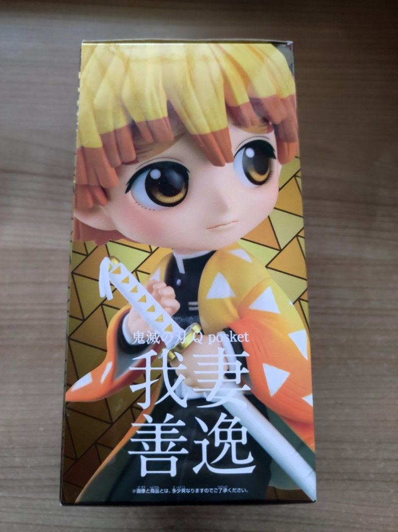 Demon Slayer Zenitsu Agatsuma Qposket Ver A, Hobbies & Toys, Toys ...